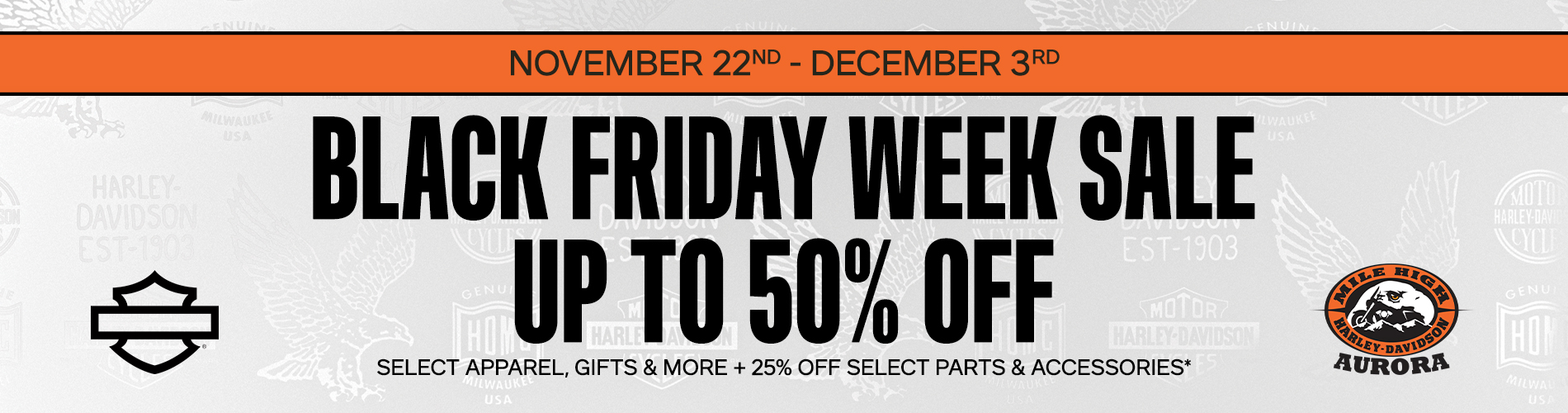 Black Friday | Mile High Harley-Davidson® | Aurora Colorado