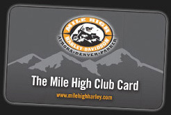 Loyalty Club Card | Mile High Harley-Davidson Aurora | Aurora Colorado
